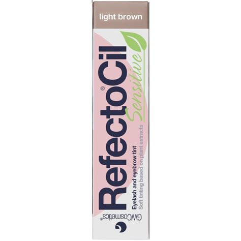 Refectocil Sensitive Eyelash And Eyebrow Tint Light Brown 15 Ml 3995 Kr