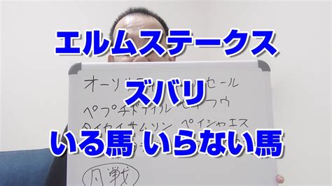 【競馬予想】エルムステークス2023 解説 結論ズバリ いる馬 いらない馬【競馬】 Youtube