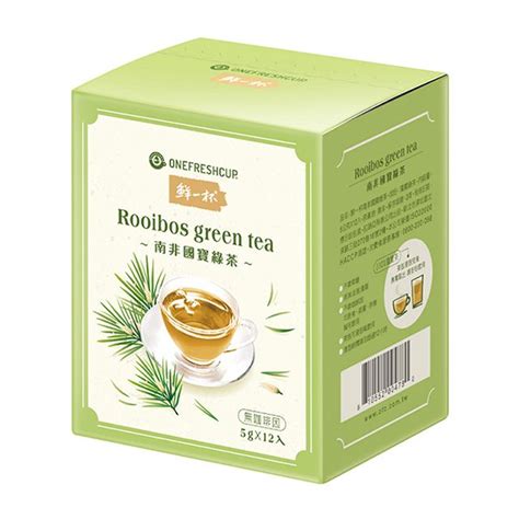 鮮一杯 南非國寶綠茶 5g 12入 盒 PChome 24h購物