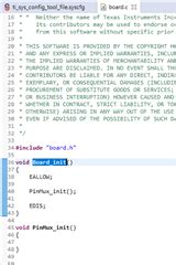 TMS320F280039C System Configuration Tool CCS Syscfg File No Generated Code Only The Csv