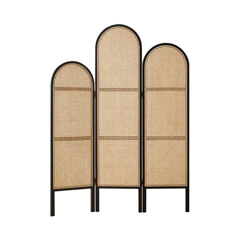 Tropical Ash Wood Natural Finish Asian Shoji Screen Wall Separator Room