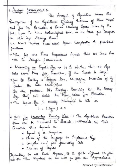 Vtu Algorithms Notes Cbcs Daa Notes By Nithin Vvce