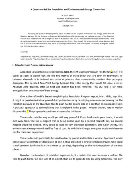 Quantum Sail For Propulsion And Environmental Energy Conversion