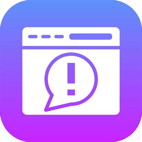 Premium Vector Message Alert Vector Icon Illustration Of Web