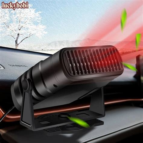 자동차 히터 정화 전기 냉각 히터 팬 휴대용 전기 건조기 앞 유리 김서림 제거 서리 제거기 12v 24v Aliexpress
