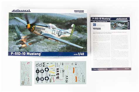 P 51d 10 Mustang Weekend Edition Model Do Sklejania Eduard 84184