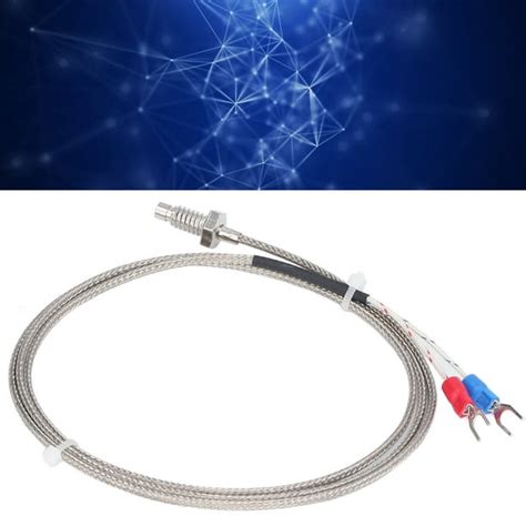 Cable Del Sensor De Temperatura Termopar Tipo K De Estructura Simple