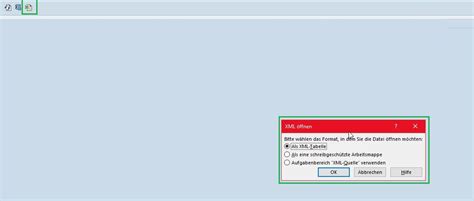 Vba Sap Gui Scripting Automate The Opening Of Xml Stack Overflow