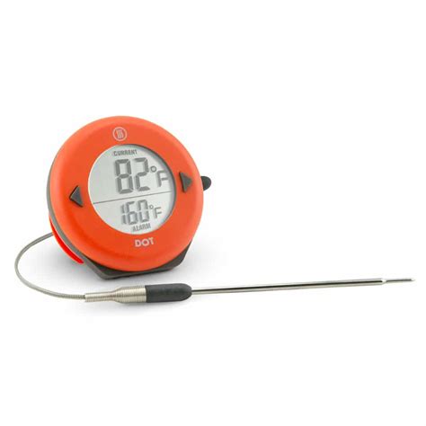 Thermoworks Dot Simple Alarm Thermometer Orange — Athens Cooks