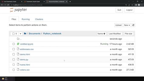 Setup Apache Spark In Anaconda Jupyter Notebook Youtube