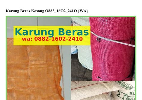 Karung Beras Kosong Pdf DocDroid