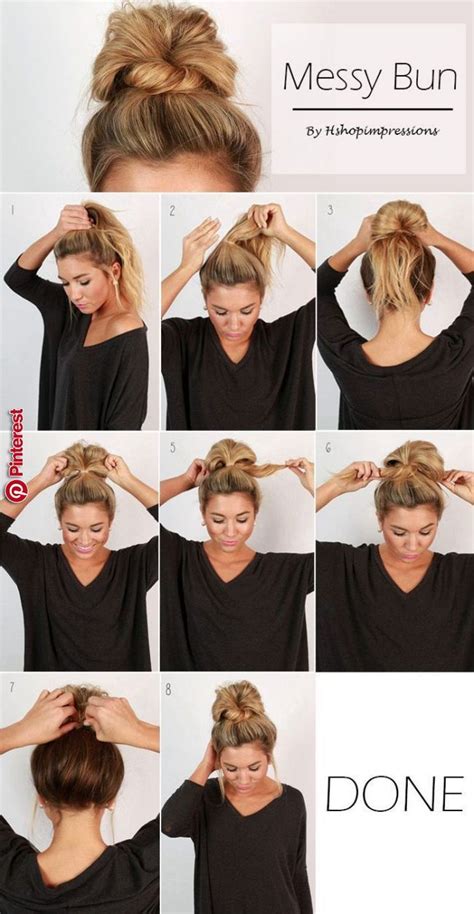 Easy Messy Hairstyle Real Usa Style
