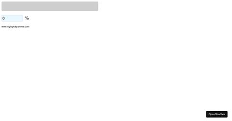 Gautamkabiraj96vuejs Progress Bar Loader Codesandbox