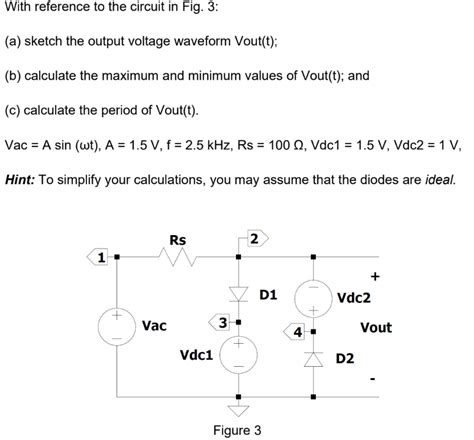 solved with reference to the circuit in fig 3 a ﻿sketch