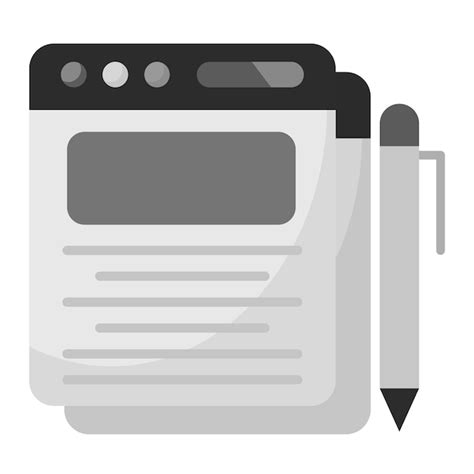 Premium Vector Content Marketing Icon Vector Image Can Be Used For Copywriting