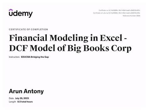 Arun Antony On Linkedin Financialmodelling Excelskills Udemycourse Professionaldevelopment