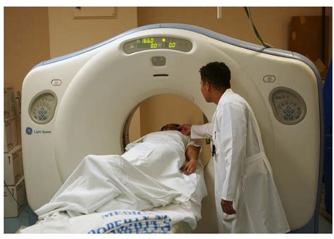 Illustration Of The Computed Tomography Scan Ct Procedure