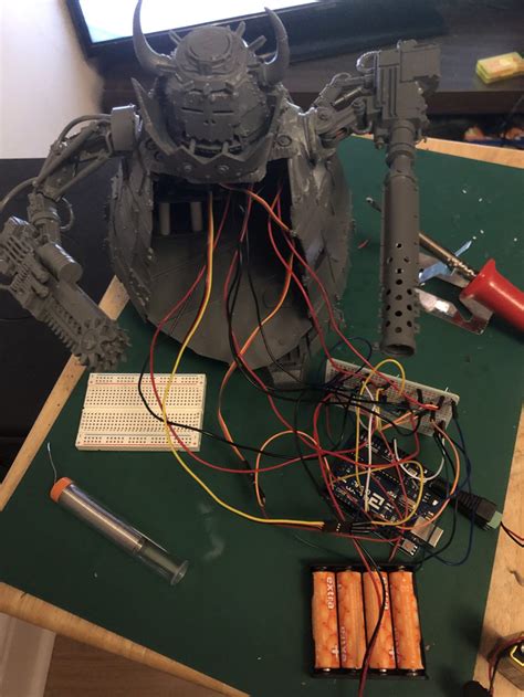The Fabricator General Making Models Move With An Arduino Goonhammer
