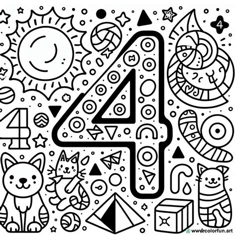 Coloriage éducatif Pour Enfant De 4 Ans à Télécharger Ou à Imprimer