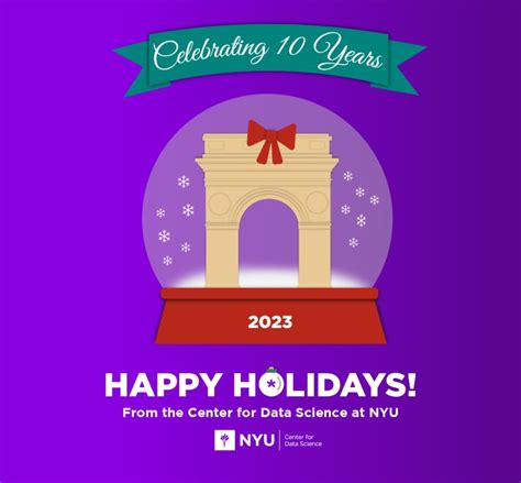 Nyu Center For Data Science On Linkedin Seasons Greetings From The