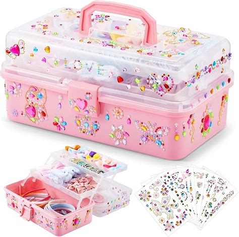Ziliny Hair Accessories Organizer For Girls 13 In Hair Box
