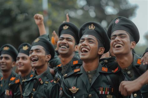 Premium Photo Indian Army Cadets Celebrate Graduation At Dehradun