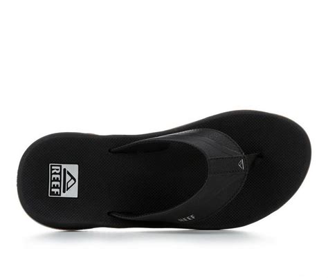 Mens Reef Anchor Flip Flops Shoe Station