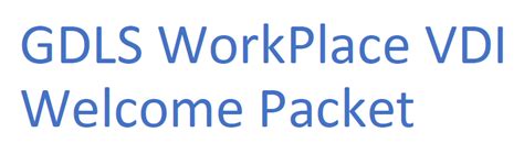 Remote Desktop VDI General Dynamics Land Systems