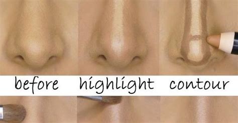 How To Make Your Nose Look Smaller Contouring And Highlighting
