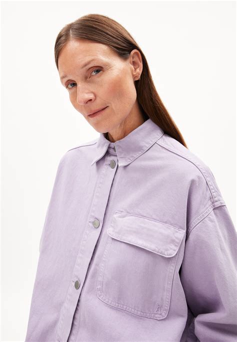 Jacken And Mäntel Taale Gmt Dye In Lavender Light Von Armedangels