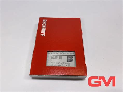 Beckhoff Netzteilklemme El Power Supply Modul E Bus Auffrischung M