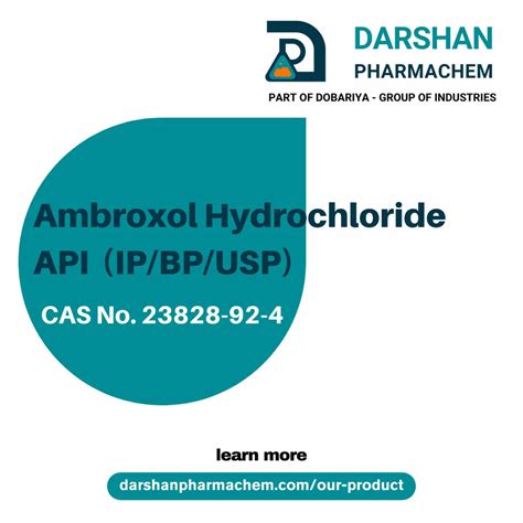 Ambroxol Hcl Powder Grade Standard Ip At ₹ 2550kg In Ankleshwar Id