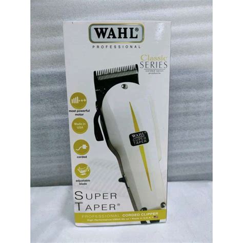 Jual Wahl Super Taper Single Di Seller Beauticie Mesjid Kota Medan