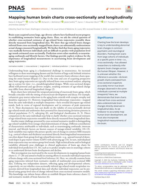 Pdf Mapping Human Brain Charts Cross Sectionally And Longitudinally