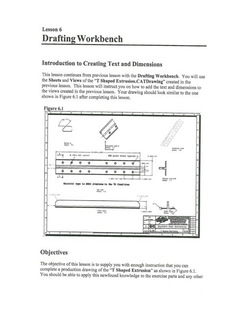 Lesson 6 Drafting Workbench Pdf Pdf