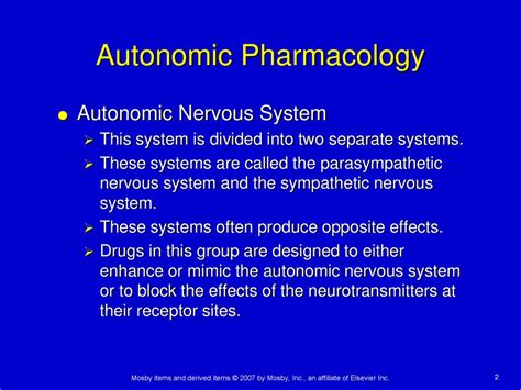 Chapter 5 Autonomic Drugs Ppt Download