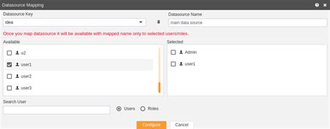 Datasource Mapping Aiv