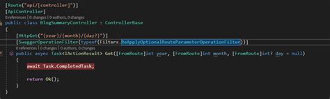 使用swagger和aspnet Core设置可选路由参数 Csdn博客