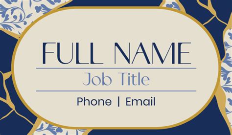 Kintsugi Paintbrush Business Card Brandcrowd Business Card Maker