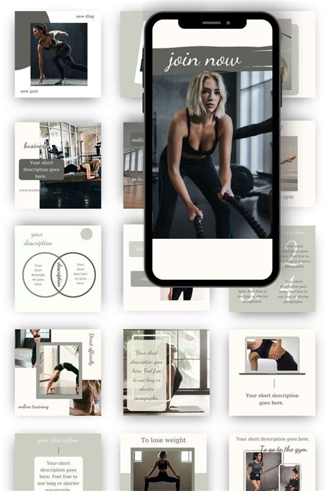 140 Instagram Aesthetic Template Canva Aesthetic Instagram Template