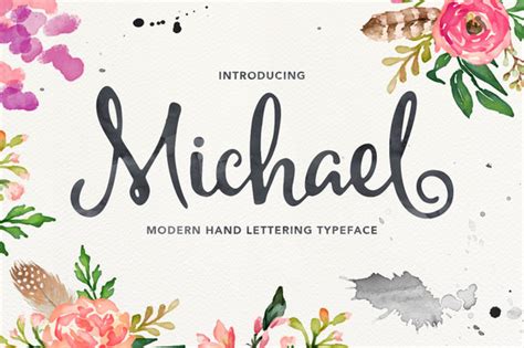 Michael Font Script On Behance