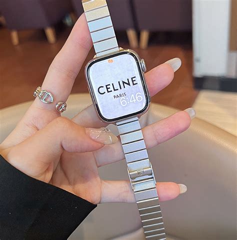 바로아로 스트랩헤드커버🧡 심플 메탈 애플워치 스트랩 38mm 40mm 41mm 42mm 44mm 45mm 위시버킷