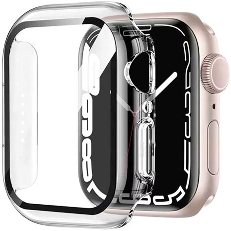ETUI SZKŁO DO APPLE WATCH 7 8 9 41MM CASE NAKŁADKA OBUDOWA SUPER