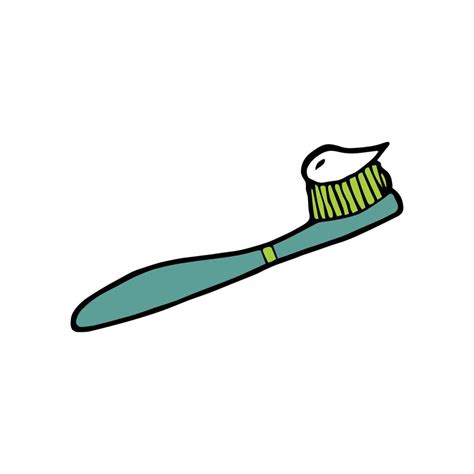 Toothbrush Clipart Drawing