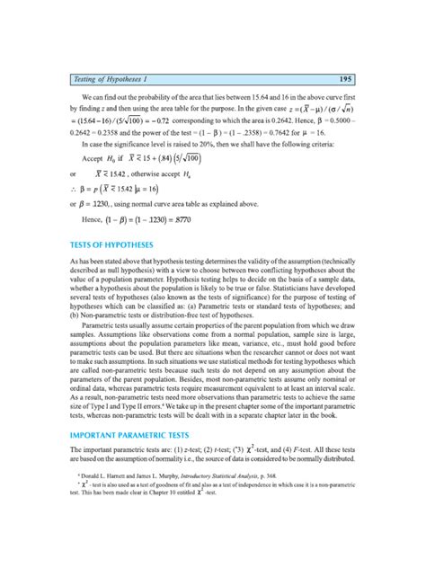 Test Of Hypothesiss Pdf