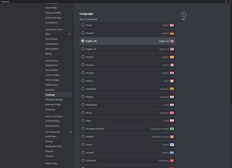 Bug Bd Is In Dutch While Regular Discord Features Are In English Like