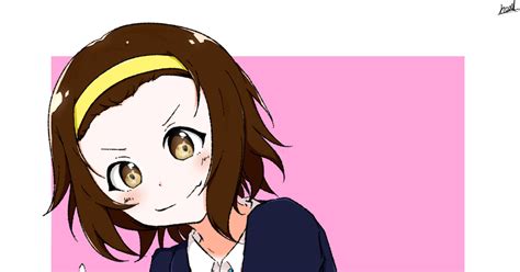 田井中律 りっちゃん フードのイラスト Pixiv