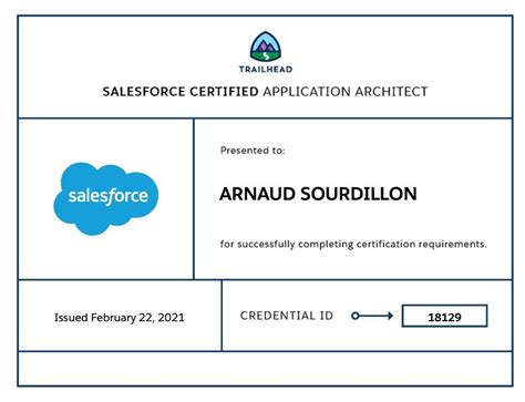 Arnaud Sourdillon Sur Linkedin Applicationarchitect Trailhead Salesforce 14 Commentaires