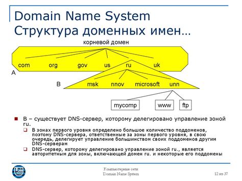 Система доменных имен презентация онлайн