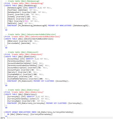ApexSQL Model Screen Shot Tour